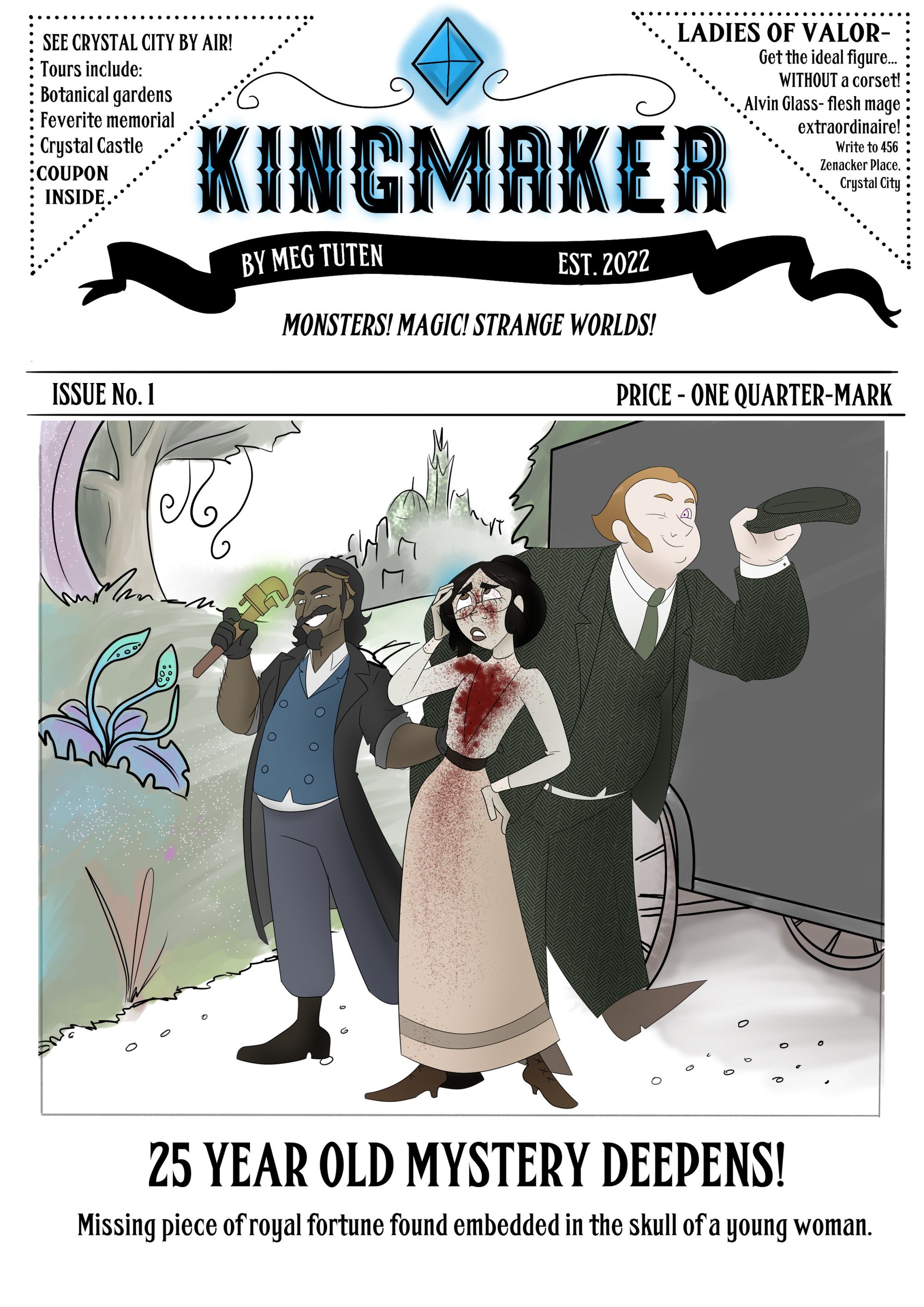 "Kingmaker" First Look: Gory, Lore-y, Socialist Steampunk Fun